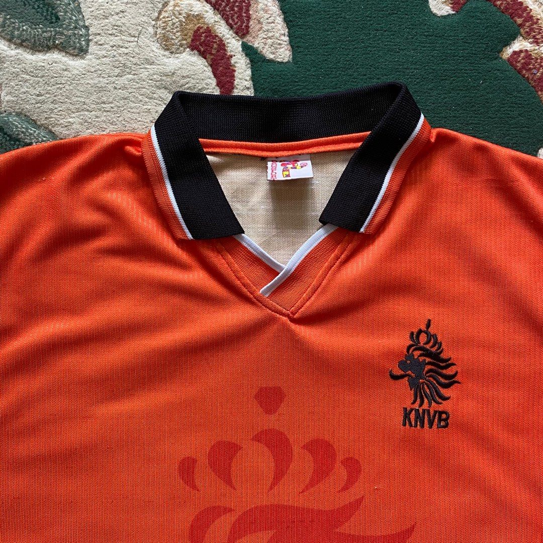 Bootleg 2000 KNVB Netherlands Home Jersey, Men's Fashion, Activewear on Carousell