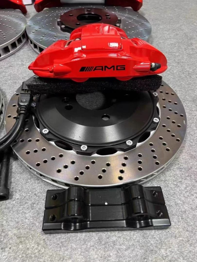 Brake calipers modified rear wheel electromechanical integrated ...