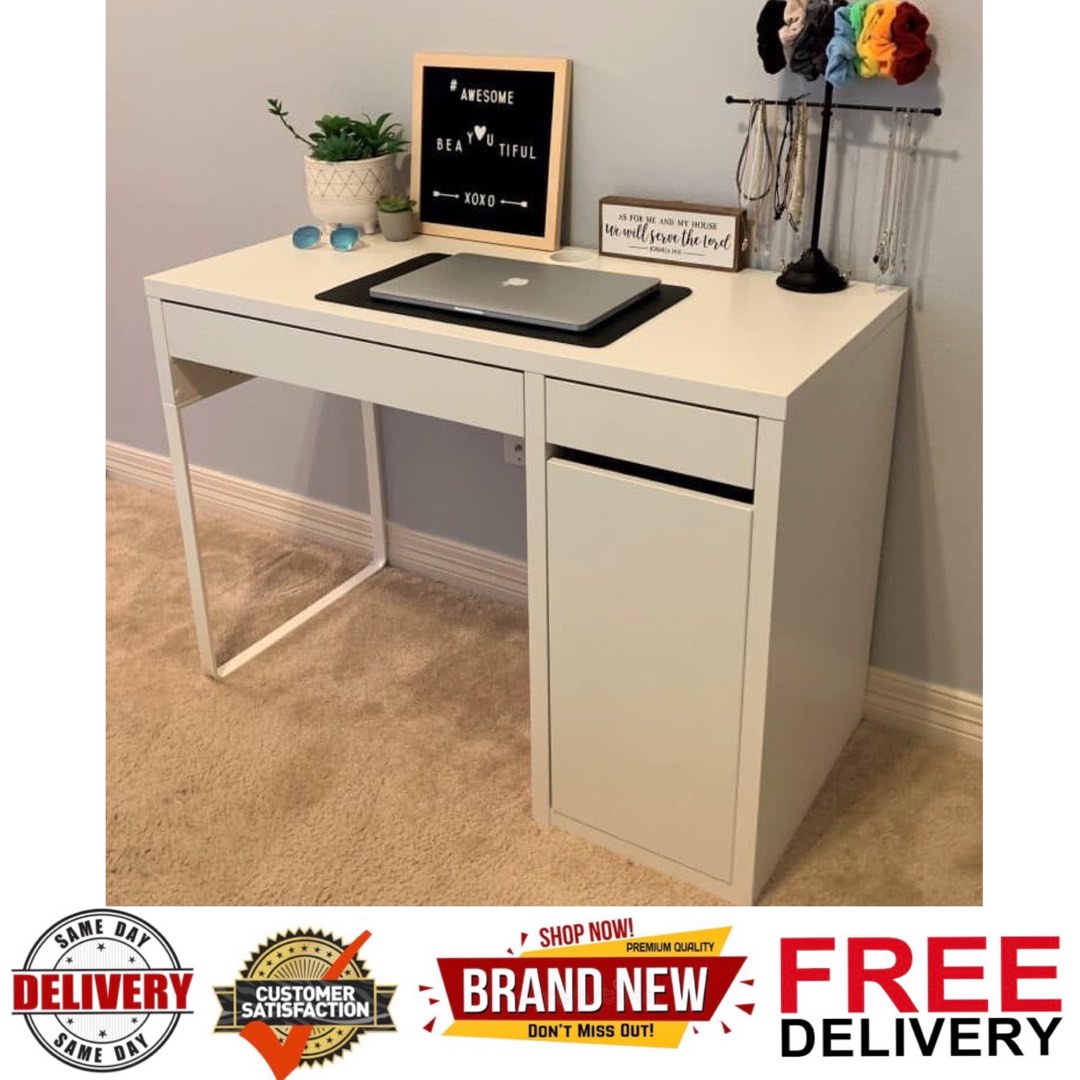 Brand new 2 colour available free fast delivery MICKE study Desk ...
