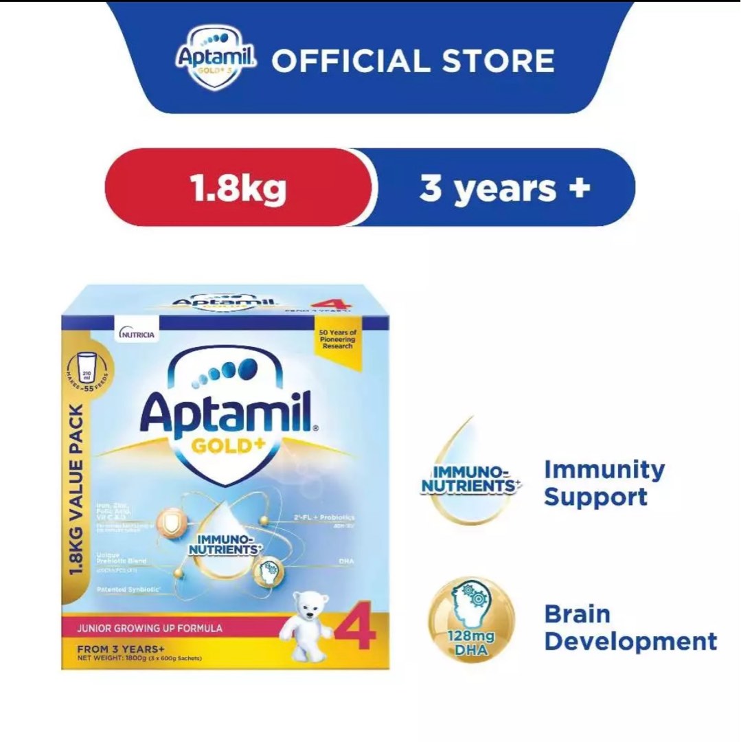 Brand New Aptamil 3 and 4, Babies & Kids, Nursing & Feeding, Weaning ...
