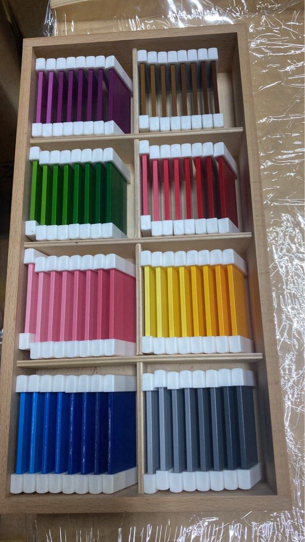 Brand new montessori color box, Hobbies & Toys, Toys & Games on Carousell