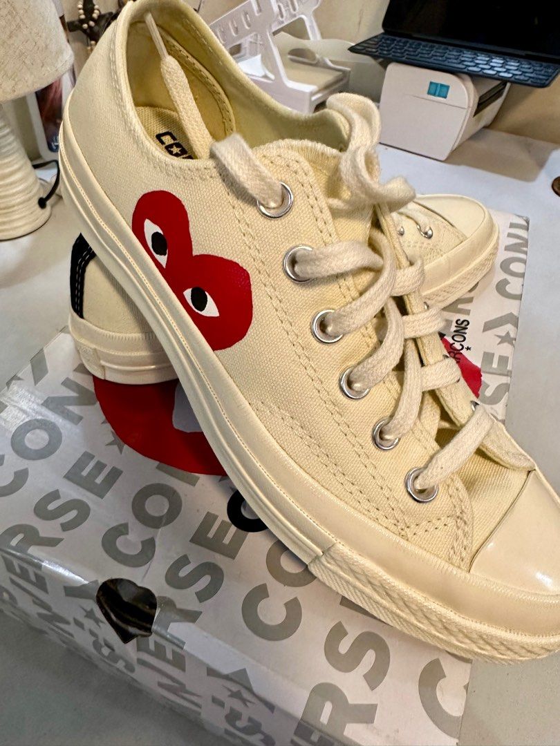 Brand new original CDG converse, Women's Fashion, Footwear, Sneakers on ...