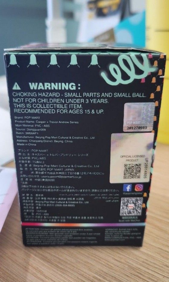 Brand New Pop Mart Casper x Trevor Andrew Series Mystery Blind Box ...