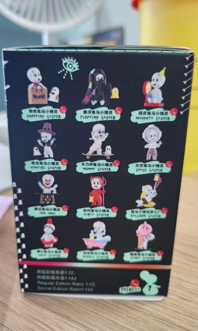 Brand New Pop Mart Casper x Trevor Andrew Series Mystery Blind Box ...