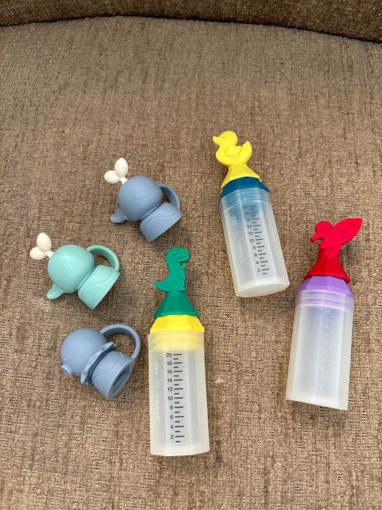 BUNDLE Topping Kids Pouch stopper and medicine dropper, Babies & Kids ...