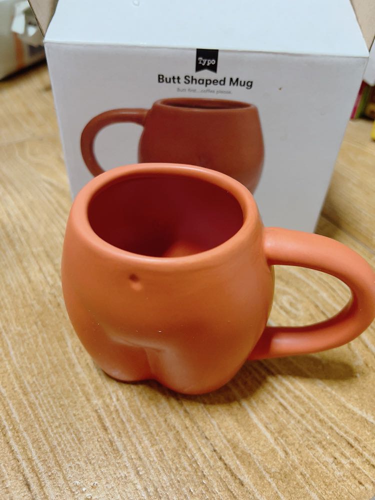 butt shaped mug, Furniture & Home Living, Kitchenware & Tableware ...