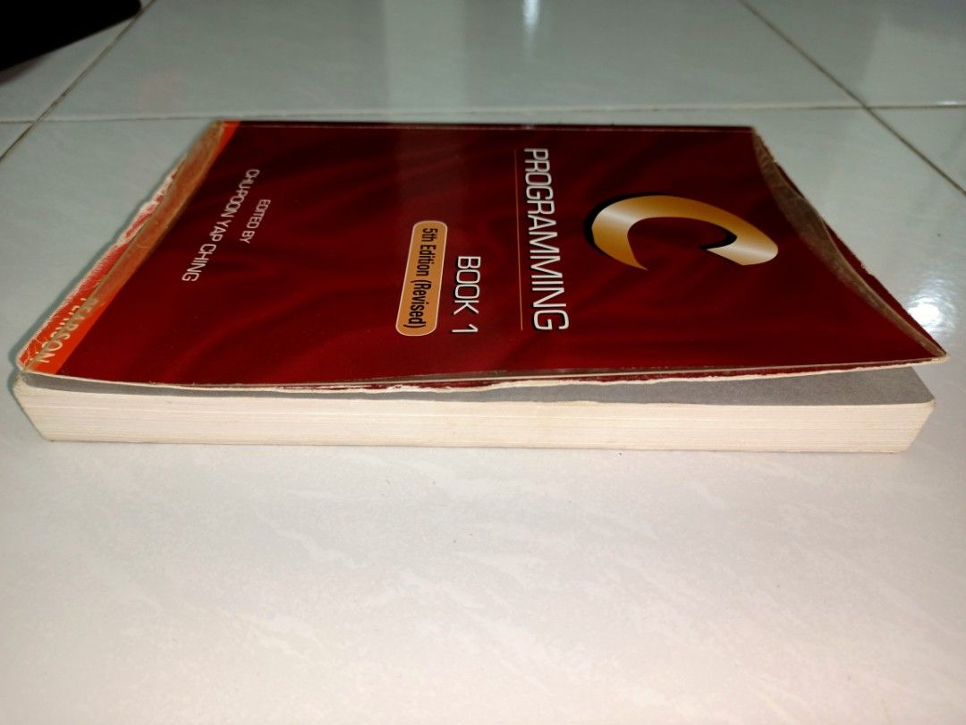 C Programming Book 1 (5th Edition), Hobbies & Toys, Books & Magazines ...