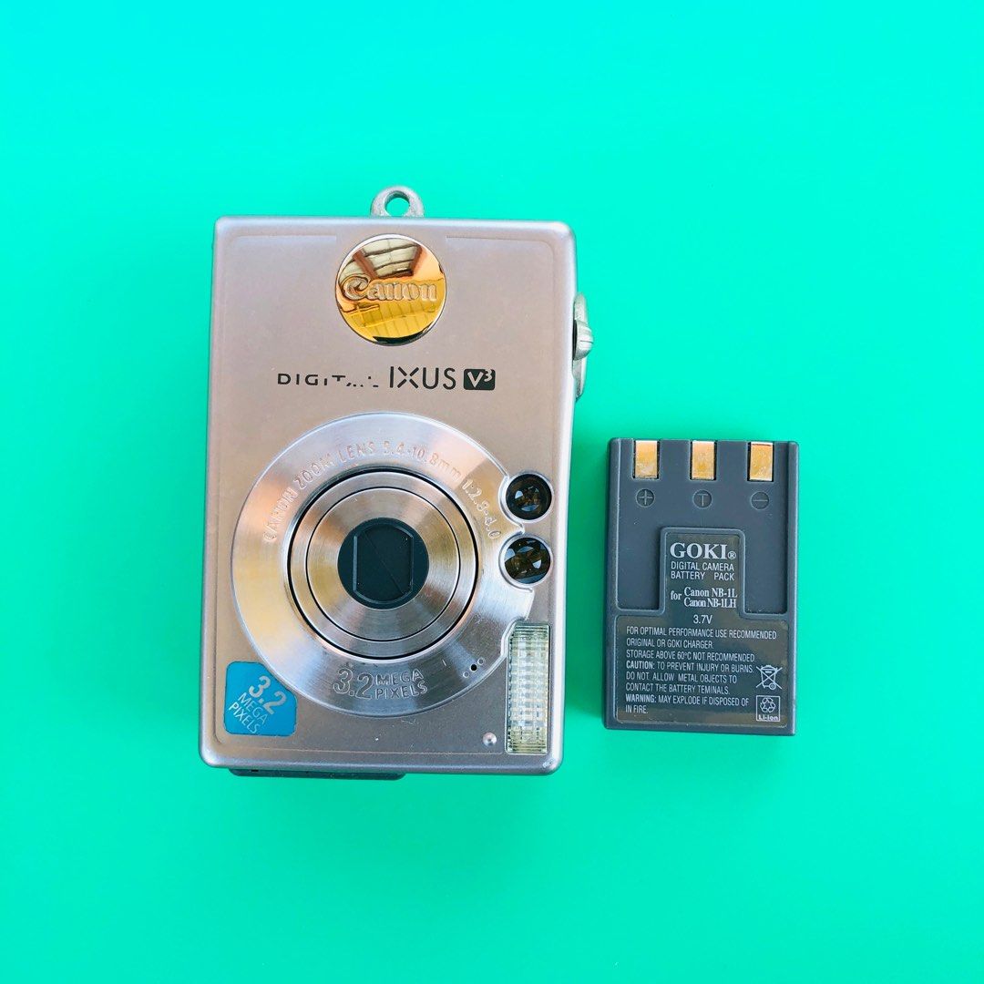Canon Digital IXUS v3, Photography, Cameras on Carousell