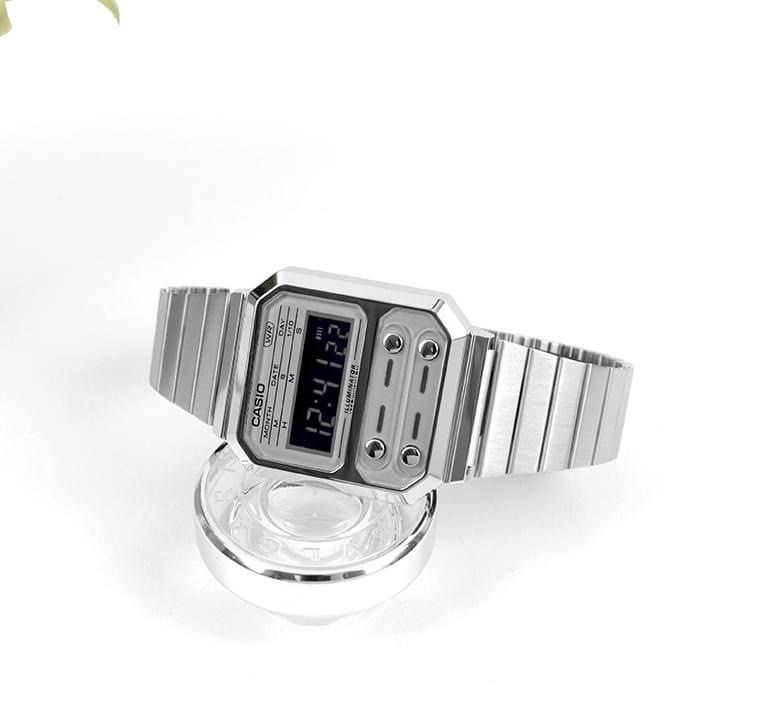 Casio Ripley A100WE-7 A100WE-7B, Men's Fashion, Watches & Accessories ...