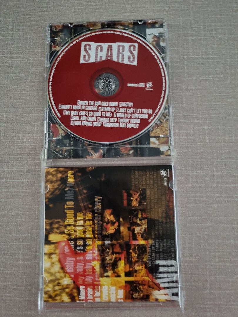 CD Scars (Gary Moore + friends), Hobbies & Toys, Music & Media, CDs ...