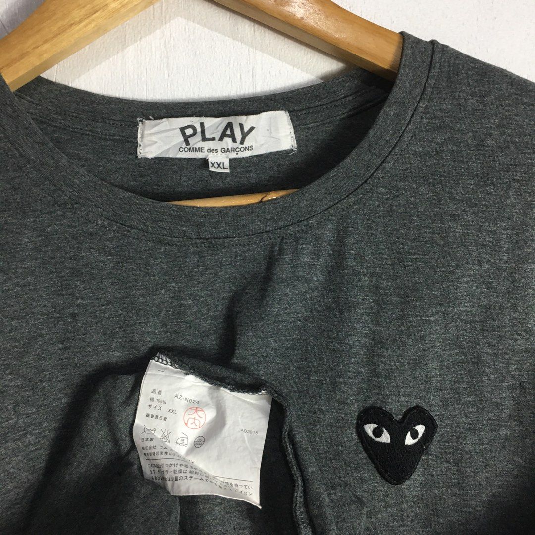 CDG PLAY, Men's Fashion, Tops & Sets, Tshirts & Polo Shirts on Carousell
