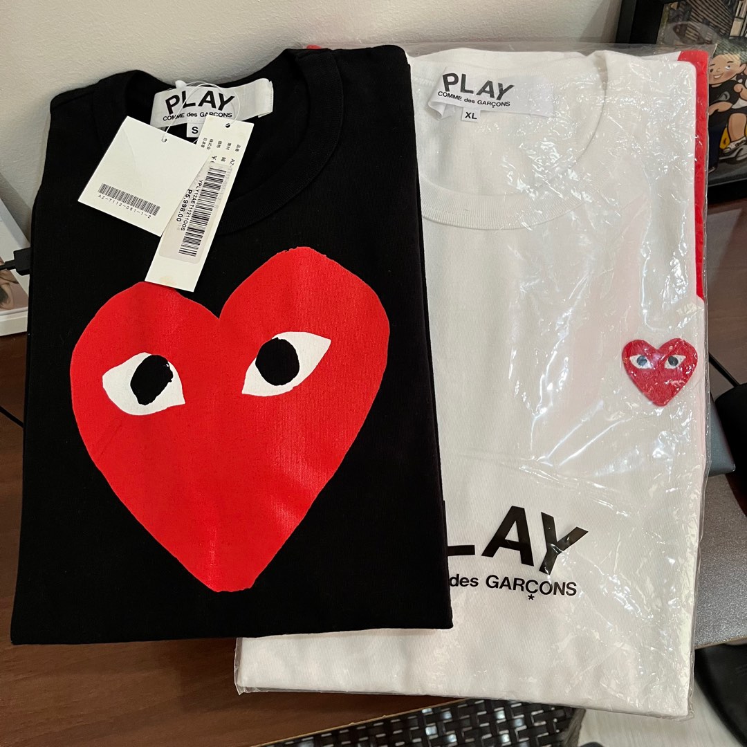 CDG PLAY SHIRT / COMME DES GARCONS PLAY, Men's Fashion, Tops & Sets ...