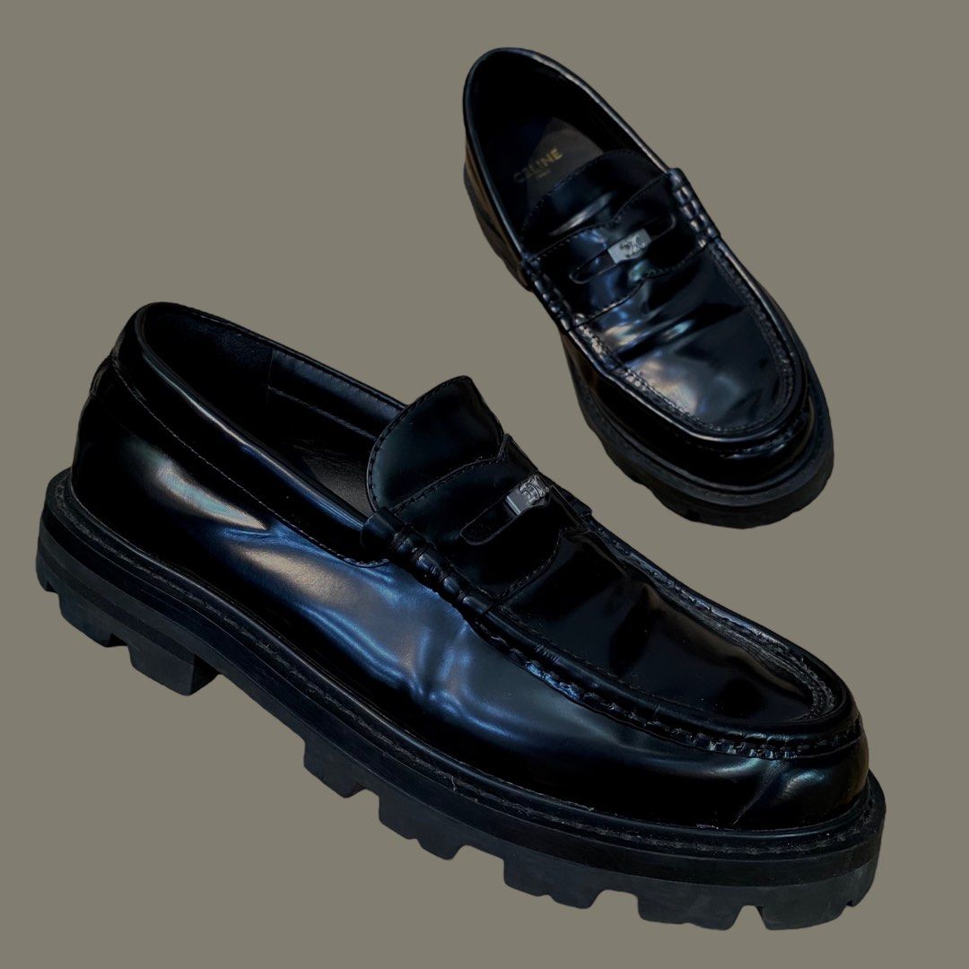 Celine Margaret penny chunky loafer, Women's Fashion, Footwear, Loafers ...