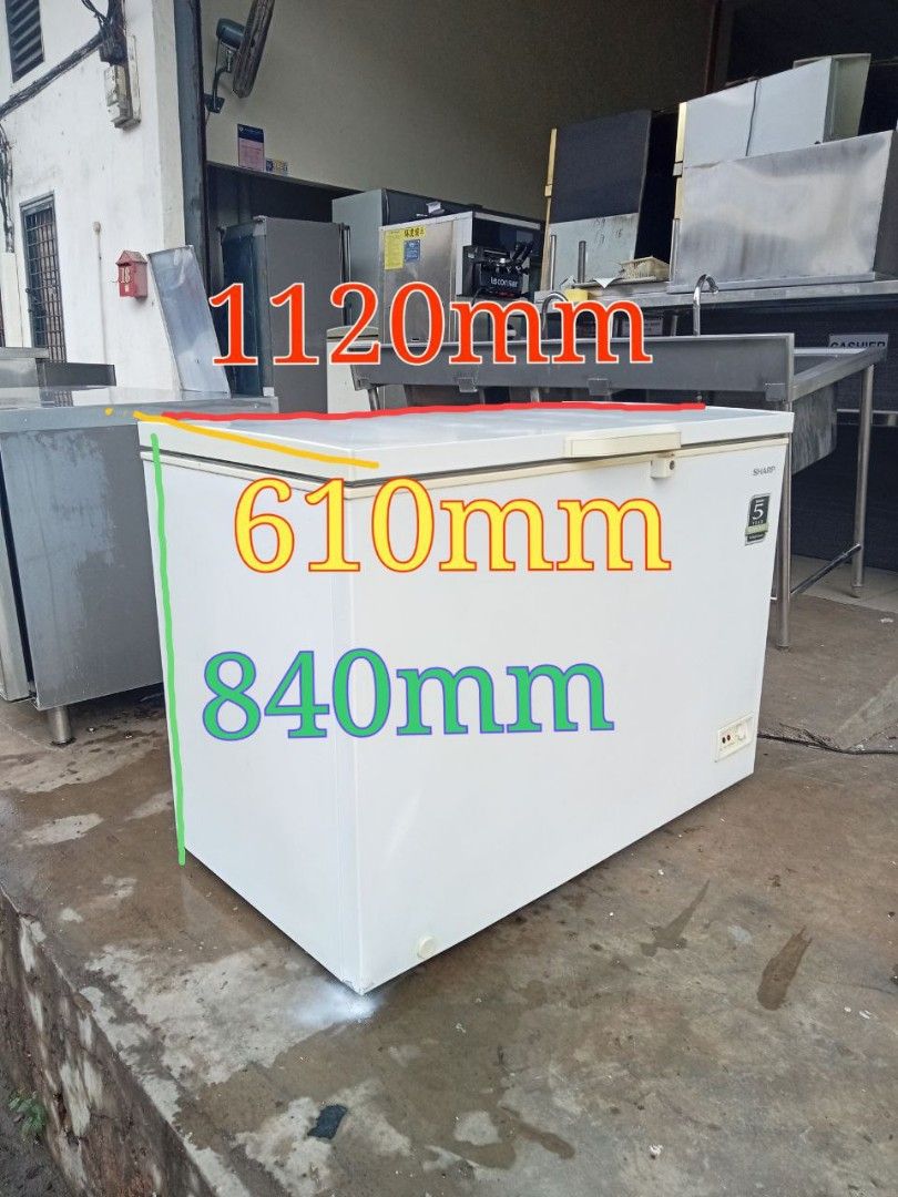Chest Freezer 300L, TV & Home Appliances, Kitchen Appliances ...