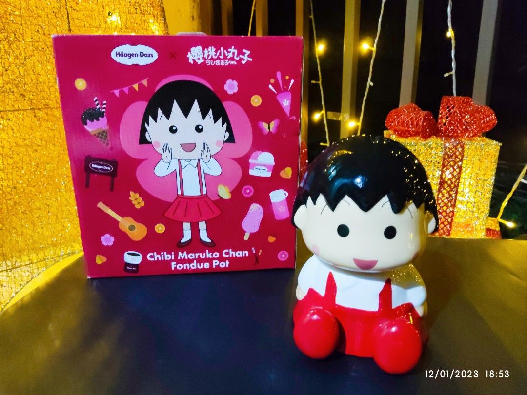 Chibi Maruko Chan Fondue Pot, Hobbies & Toys, Toys & Games on Carousell
