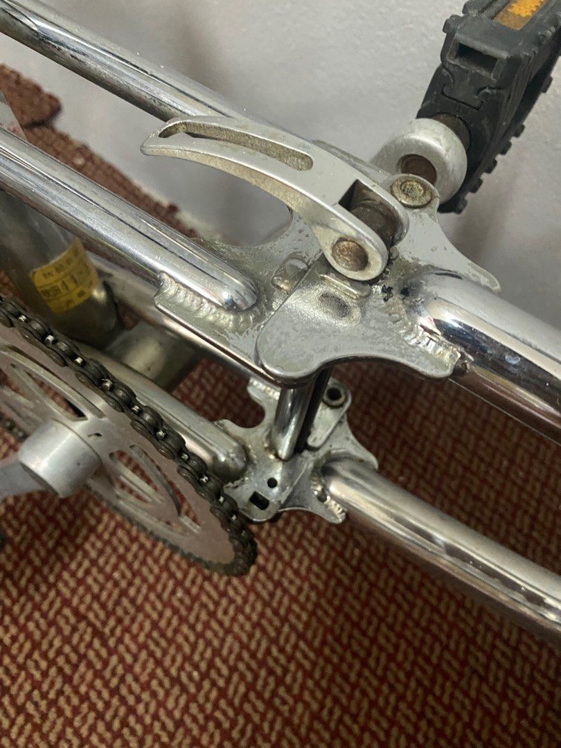 Chrome folding Bike - Collector, Sports Equipment, Bicycles & Parts ...