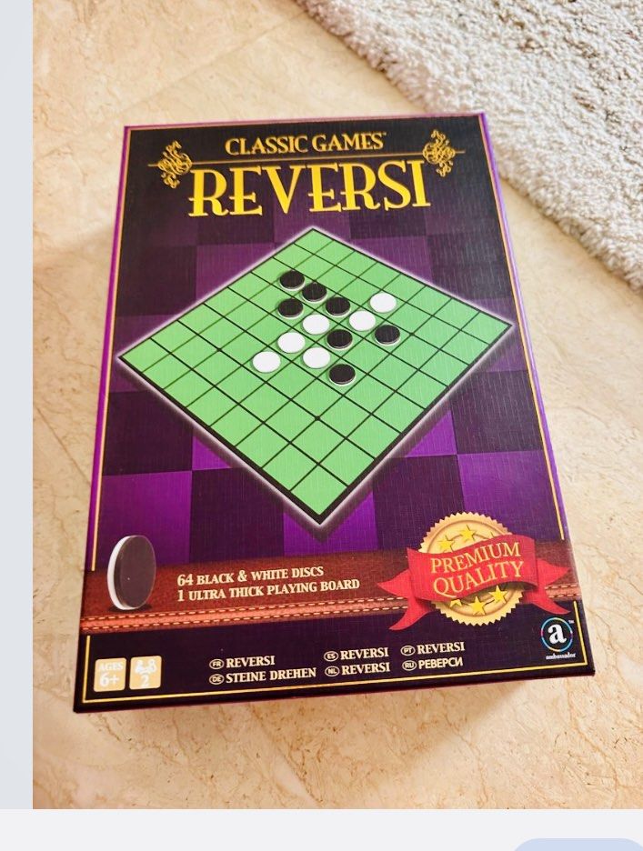 Classic Games REVERSI, Hobbies & Toys, Toys & Games on Carousell