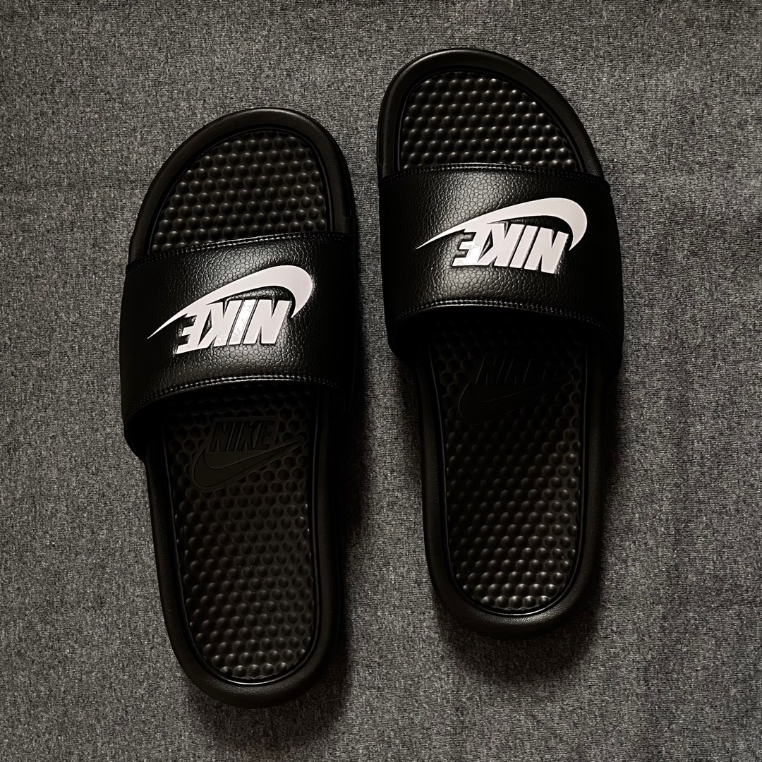 Classic nike benassi JDI, Men's Fashion, Footwear, Slippers & Slides on ...