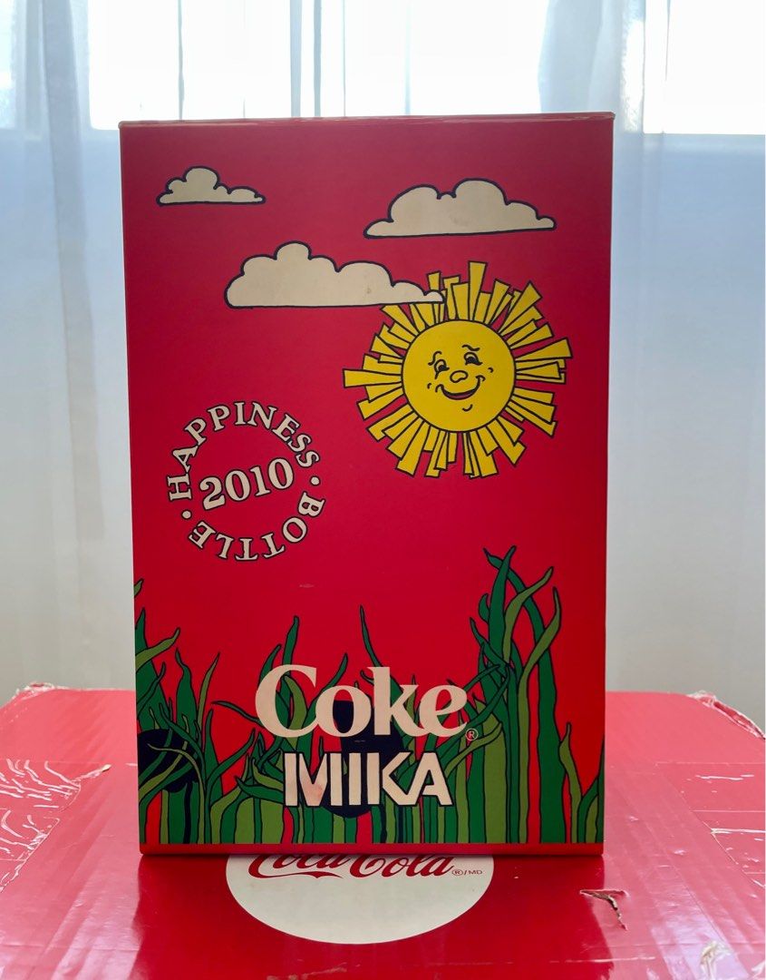 Coca-Cola MIKA LIMITED EDITION Happiness Bottle 2010, Hobbies & Toys ...