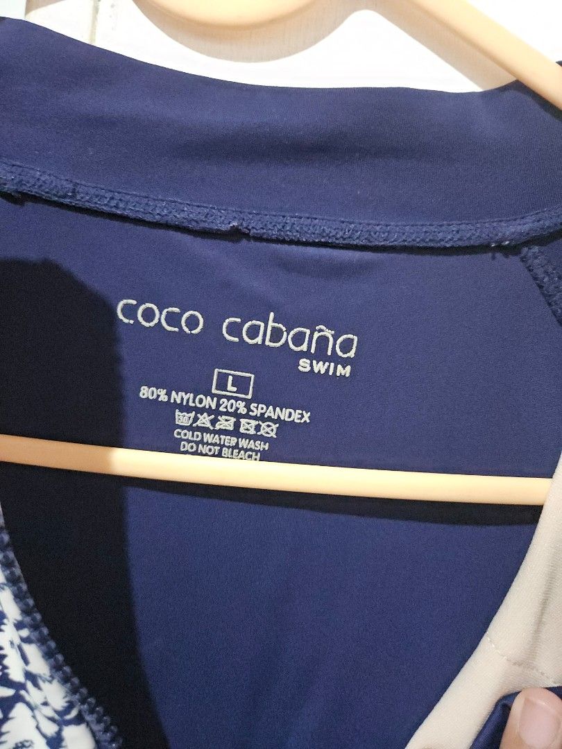 Coco Cabana One Piece Rashguard, Women's Fashion, Swimwear, Rash guard ...