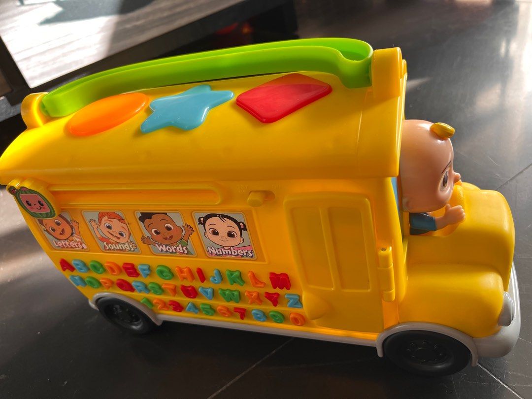 COCOMELON alphabet bus, Hobbies & Toys, Toys & Games on Carousell