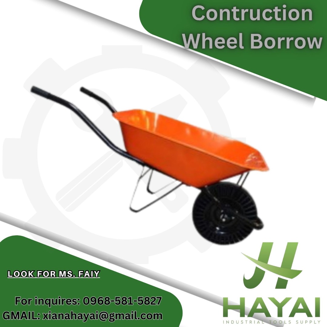 Contruction Wheel Borrow, Commercial & Industrial, Construction Tools ...