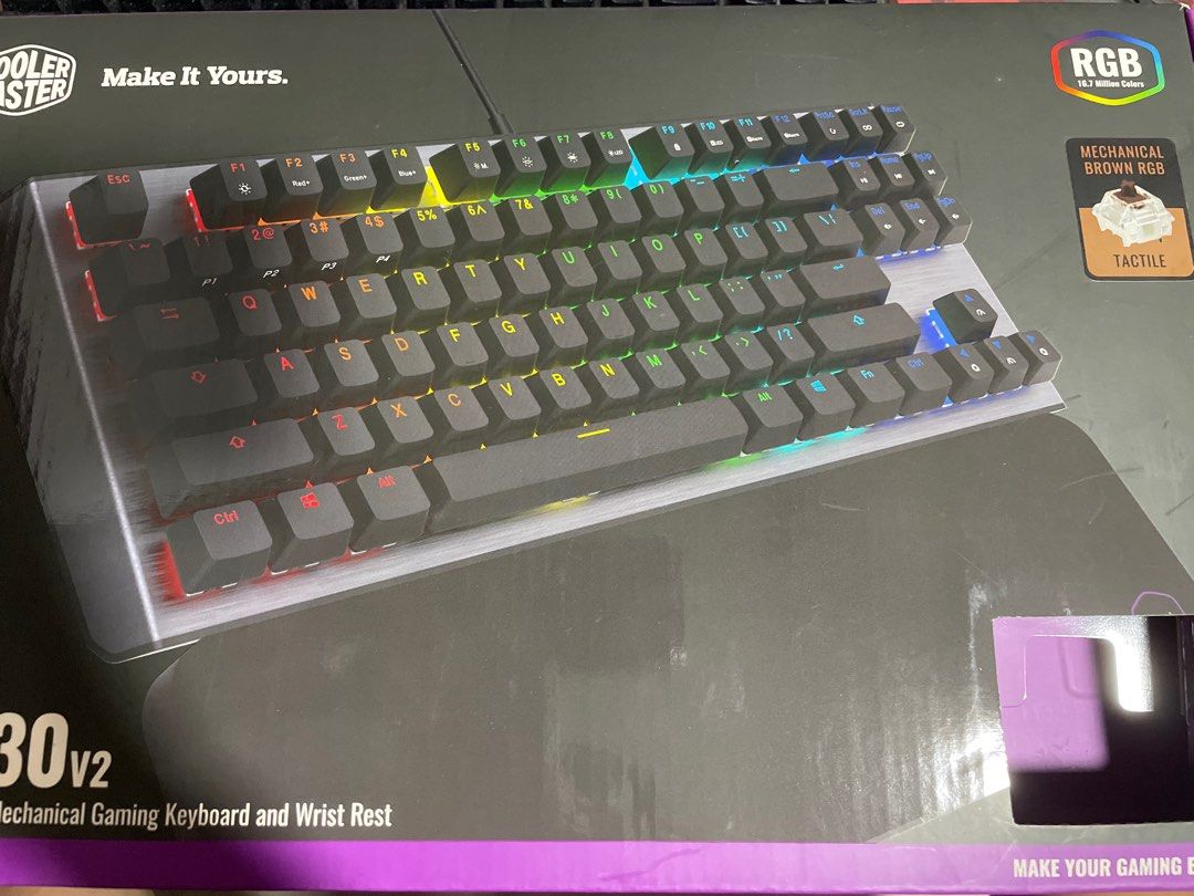 Cooler Master CK530 v2 Mechanical Keyboard Brown Switch, Computers ...