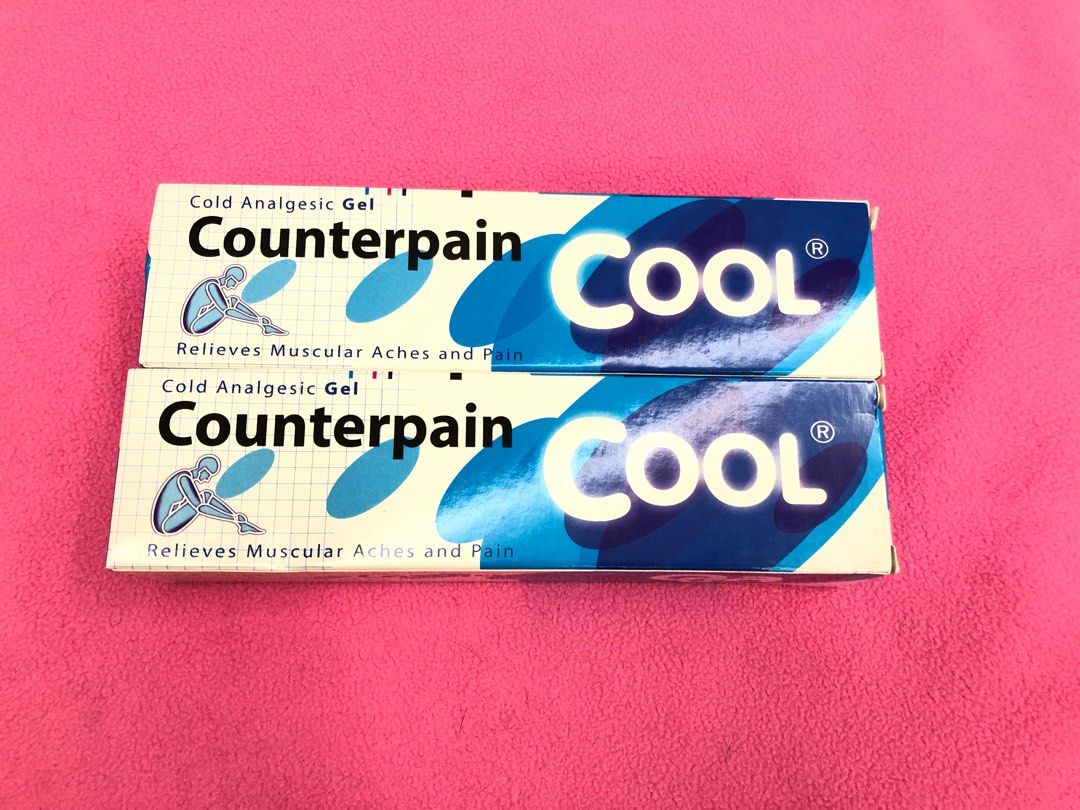Counter pain Gel Cool 120g x 2 Boxes, Beauty & Personal Care, Bath ...