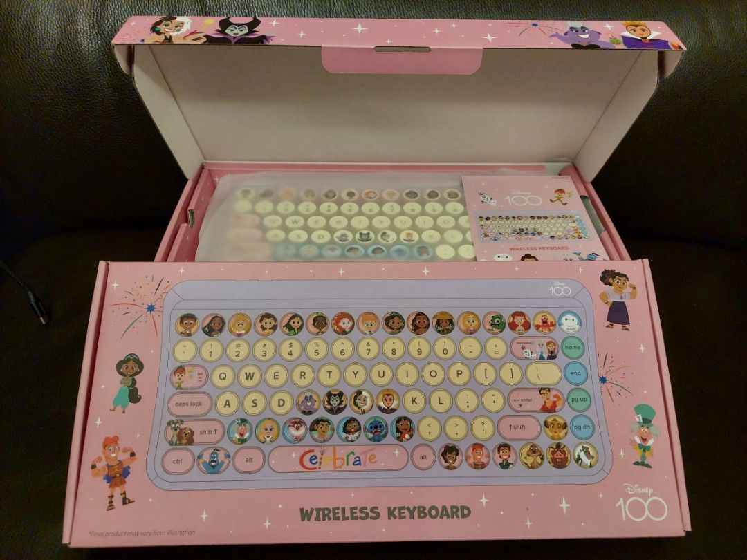 Cpcm disney 100 limited edition wireless keyboard triple hoop ...