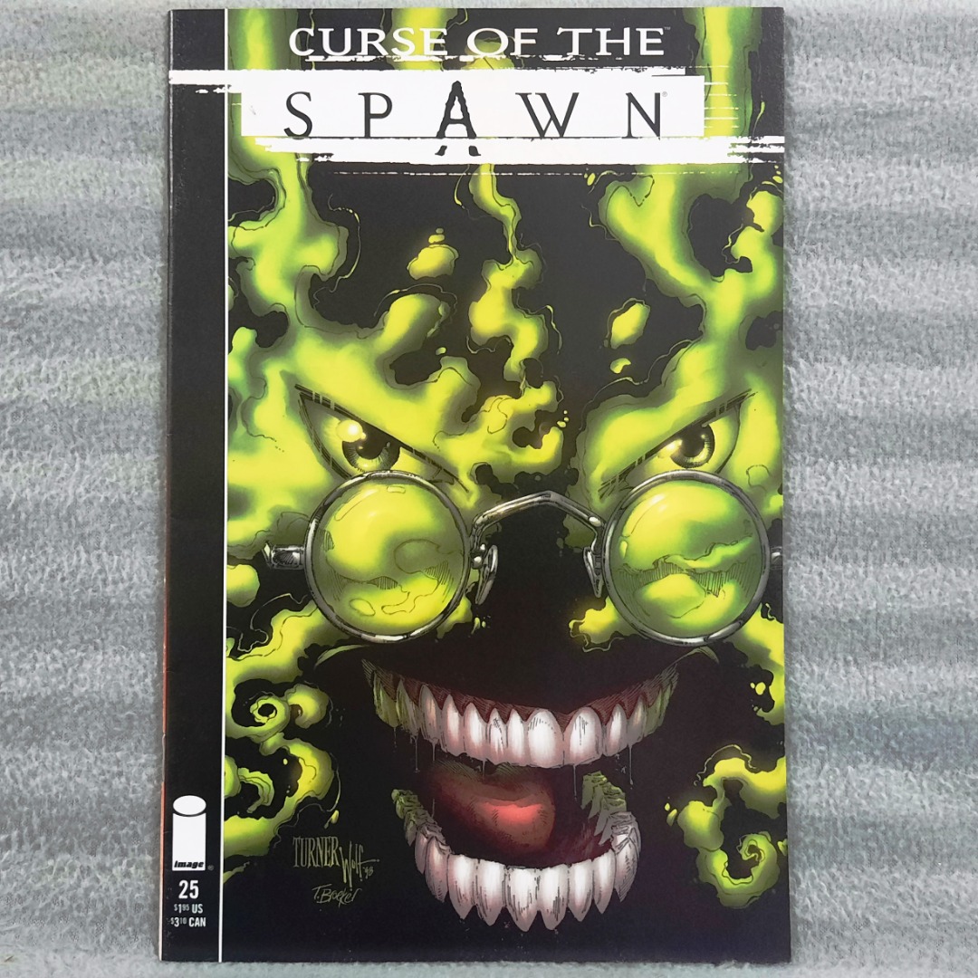 Curse of the Spawn #25 (Image Comics) Alan McElroy, Dwayne Turner, Clayton Crain, Todd McFarlane ...