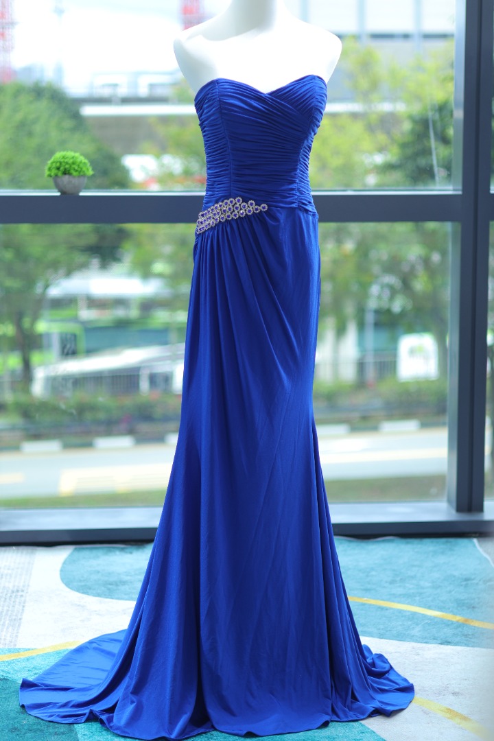 DD1013 Blue DnD Dress For Sale, Women's Fashion, Dresses & Sets ...
