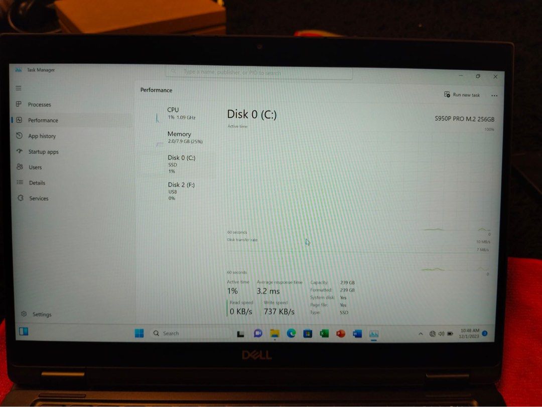 Dell 360 degree latitude 7390. 2 in one touch screen core i5 , 8 ...
