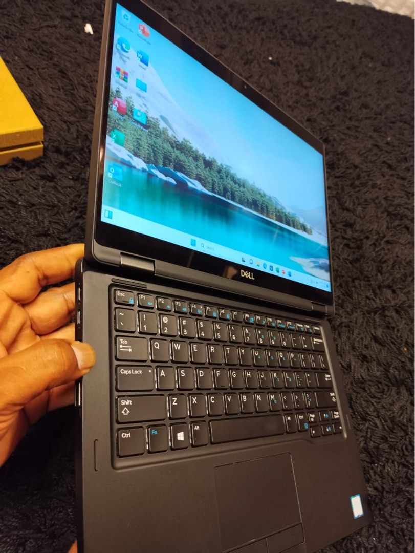 Dell 360 degree latitude 7390. 2 in one touch screen core i5 , 8 ...