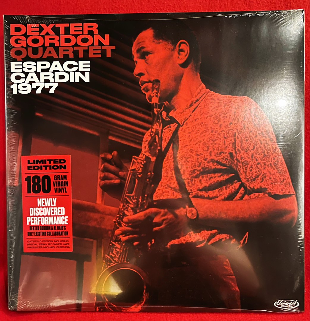 Dexter Gordon Quartet - Espace Cardin 1977, Vinyl, LP, Elemental Music ...