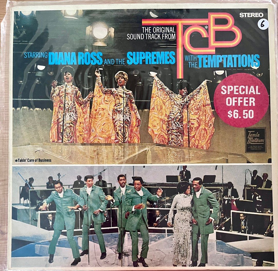 Diana Ross And The Supremes With The Temptations Vinyl - OST from TCB ...
