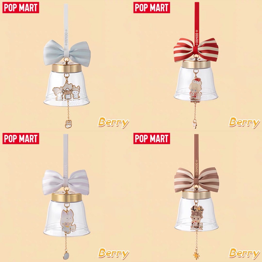 DIMOO CHRISTMAS LIGHT BULB LETTERS FROM SNOWMAN SERIES POPMART / FULL ...