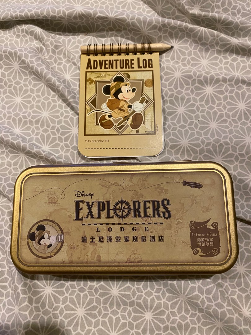 Disney Hongkong Disneyland Pencil Case, Hobbies & Toys, Stationary ...