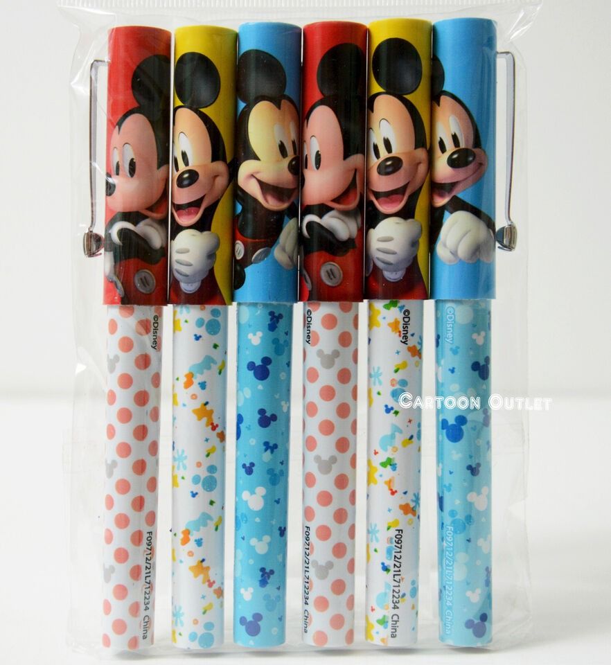 Disney Pen Set Mickey Mouse Black Ink Birthday Gift, Hobbies & Toys ...