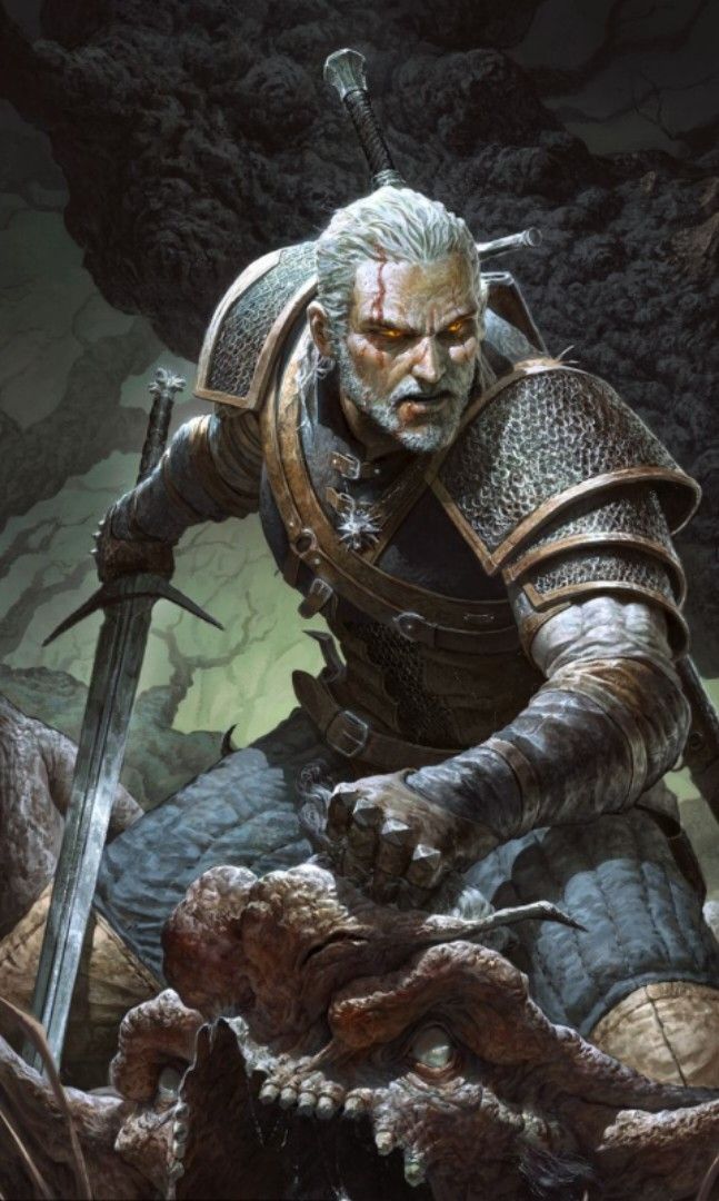 Displate - Witcher on the Hunt Limited Edition, Furniture & Home Living ...