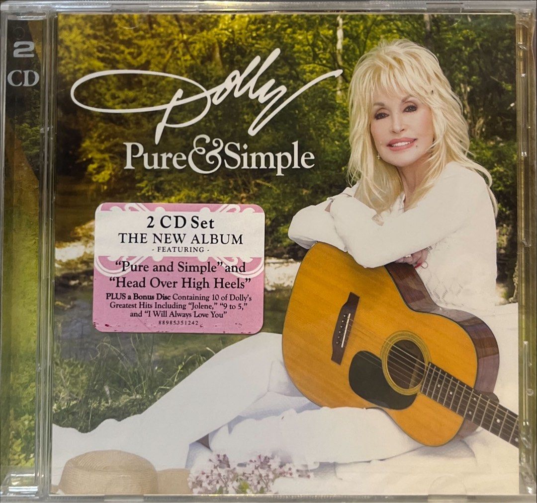 Dolly Parton Pure and Simple Deluxe 2CD Edition, Hobbies & Toys, Music ...