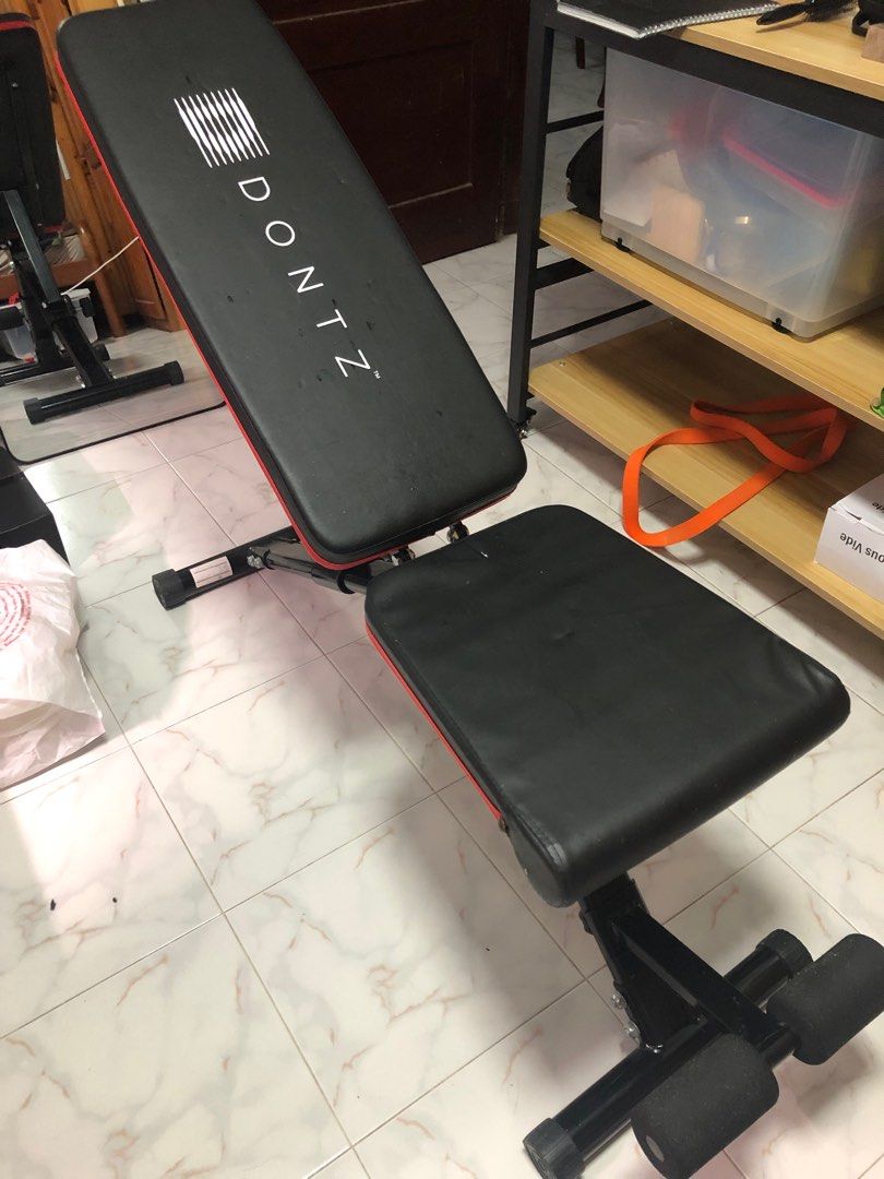 Dontz Foldable Workout Bench [ Body-weight Exercise, 200kg Load ...