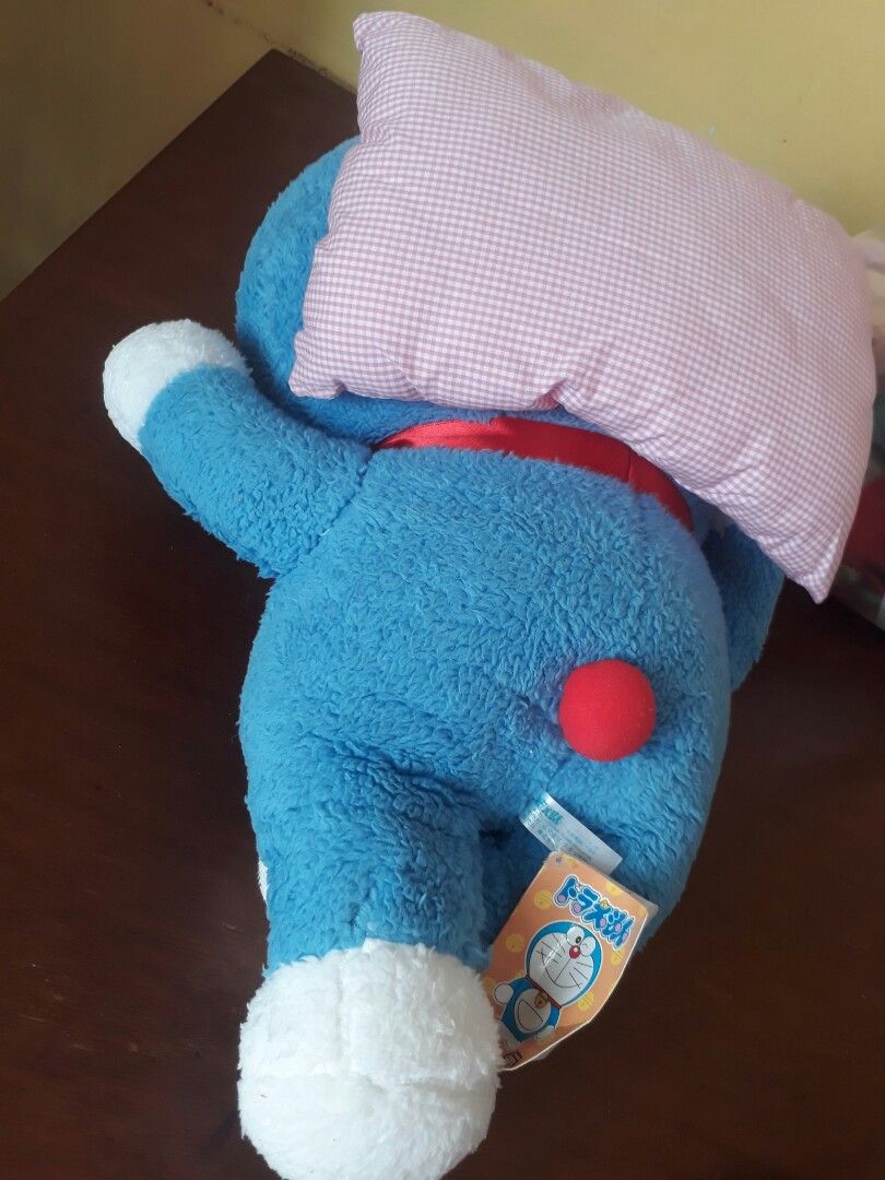 Big Doraemon Plushie, Hobbies & Toys, Toys & Games on Carousell