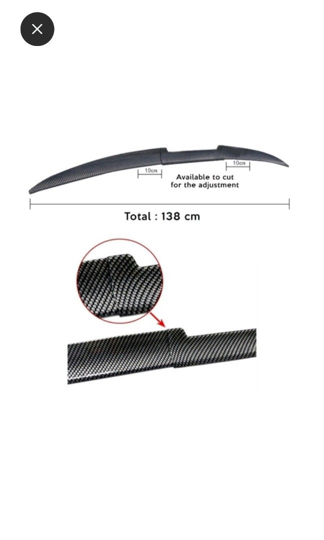 🔥2023 Universal Duck Spoiler , adjustable car rear wing lip , truck ...