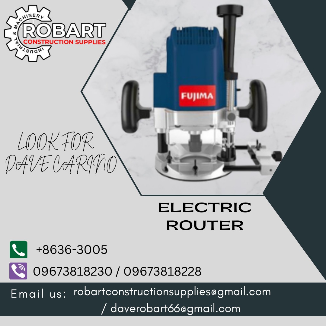 ELECTRIC ROUTER, Commercial & Industrial, Construction Tools ...