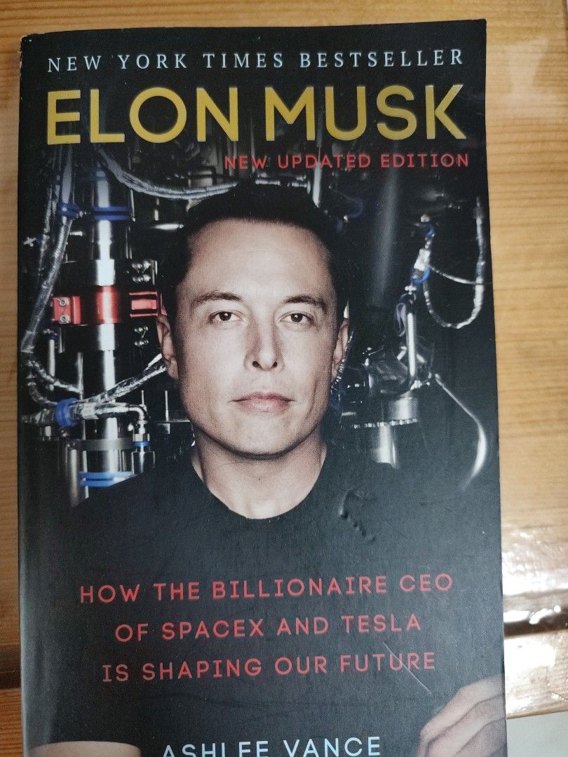 Elon Musk biography, Hobbies & Toys, Books & Magazines, Fiction & Non ...