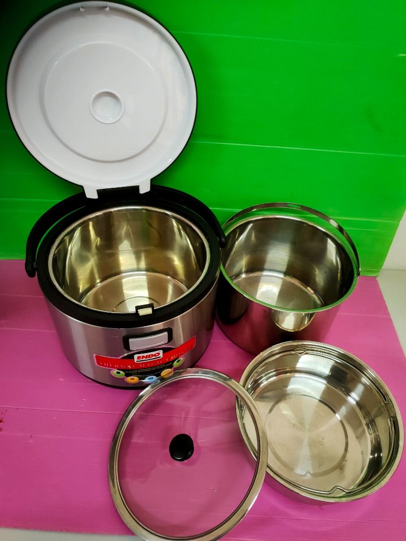 Endo Thermal Magic Cooker 3 litres, TV & Home Appliances, Kitchen ...