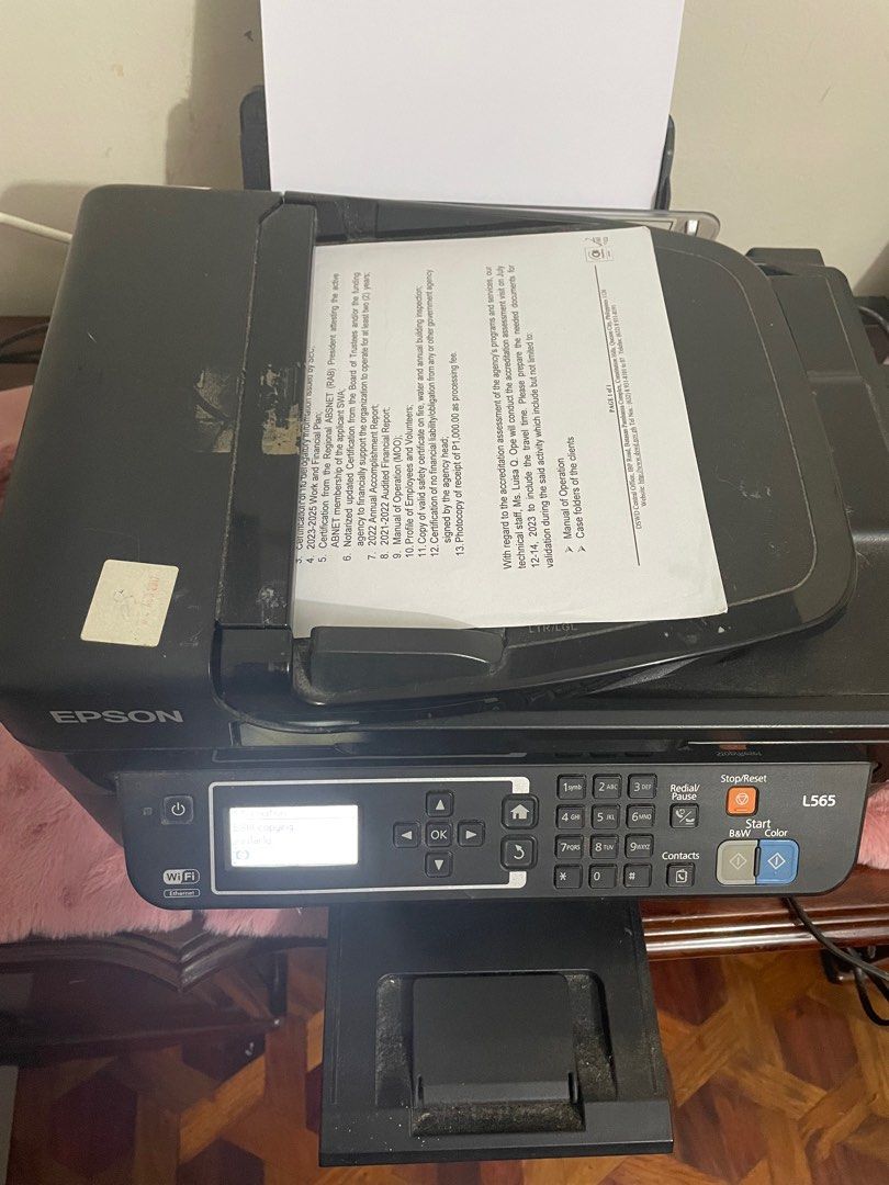 EPSON L565, Computers & Tech, Printers, Scanners & Copiers on Carousell