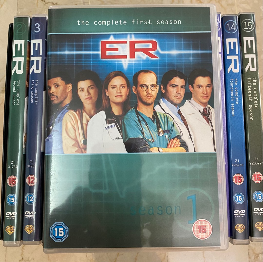 ER - Complete Series (Collector Set) DVD, Hobbies & Toys, Music & Media ...