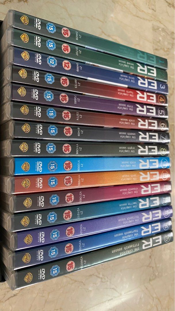 ER - Complete Series (Collector Set) DVD, Hobbies & Toys, Music & Media ...