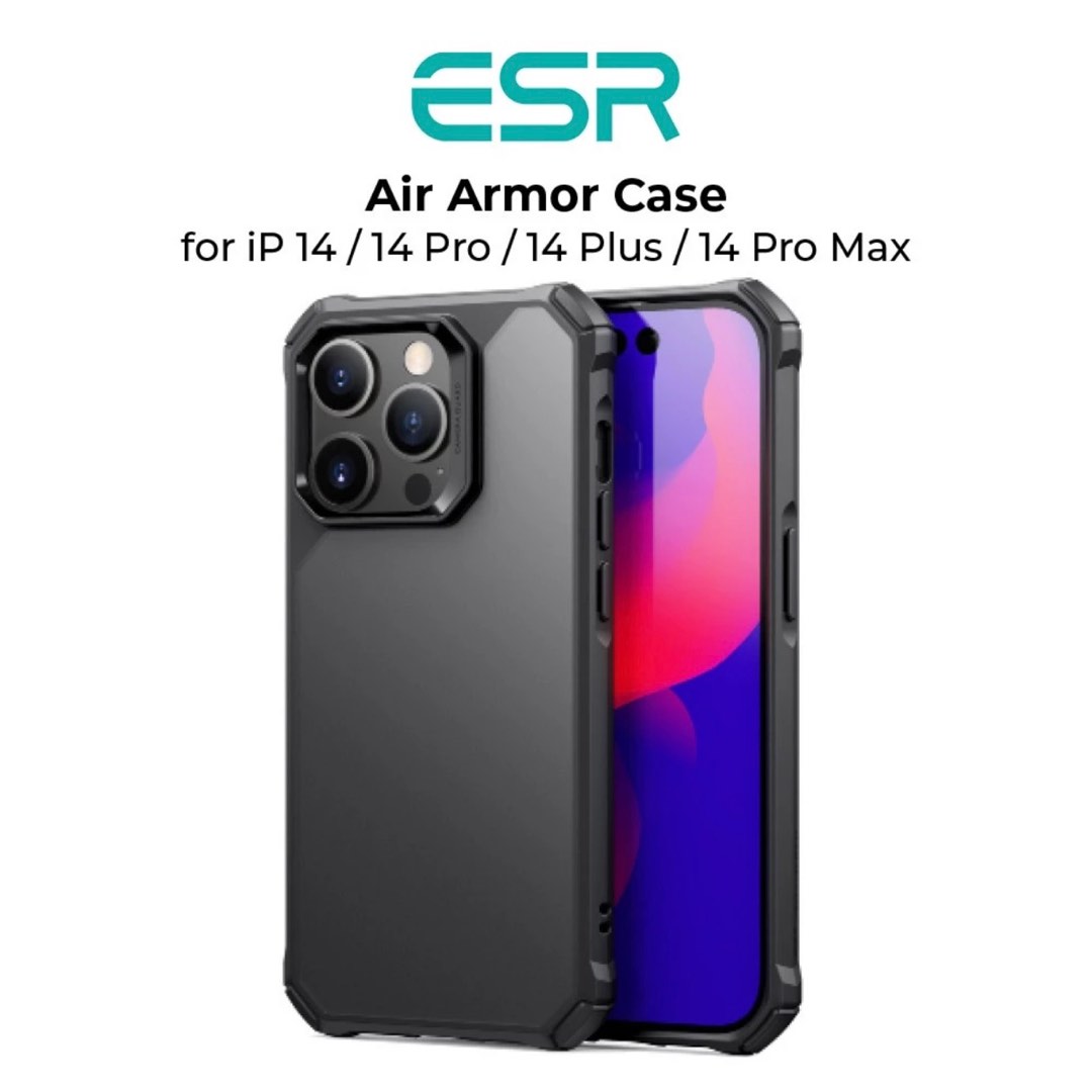 ESR Matte Black Armour Case 13 Pro Max, Mobile Phones & Gadgets, Mobile ...